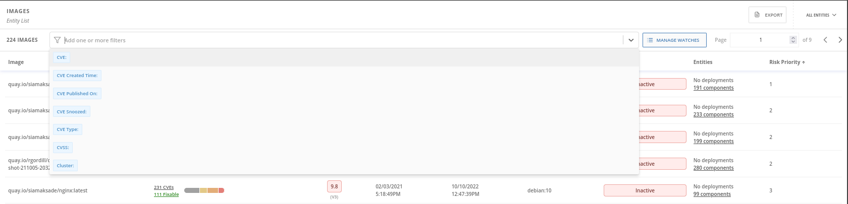 Vulnerability Management in ACS :: ACS Workshop